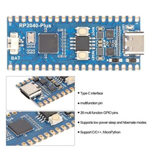 Development Board, PCB Material Type C Interface Stamp Hole Design 26 Pins RP2040 Plus Development Board for Computer