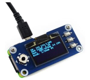 1.3inch 128x64 oled display hat for raspberry pi 4 3 jetson nano spi/i2c interface with embedded controller @xygstudy