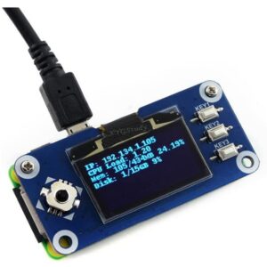 1.3inch 128x64 OLED Display HAT for Raspberry Pi 4 3 Jetson Nano SPI/I2C Interface with Embedded Controller @XYGStudy