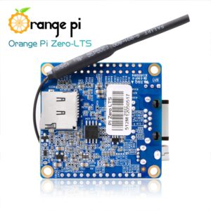 Orange Pi Zero LTS 512MB DDR3 AllWinner H3 Quad-Core A7 Single Board Computer, WiFi Support, Open Source Development Board Microcontroller Mini PC Run Android/Lubuntu/Debian (Zero LTS+Case)