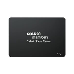 golden memory 2.5" ssd 1tb, sata iii 6.0 gbps - internal solid state drive