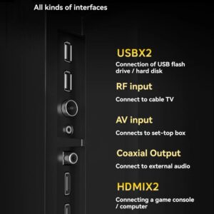 GTUOXIES 108 Inch Smart UHD 4K TV, 3840x2160 Displays; TS108TD, Full Array LED Backlight, Incredible Depth, Richness and Detail