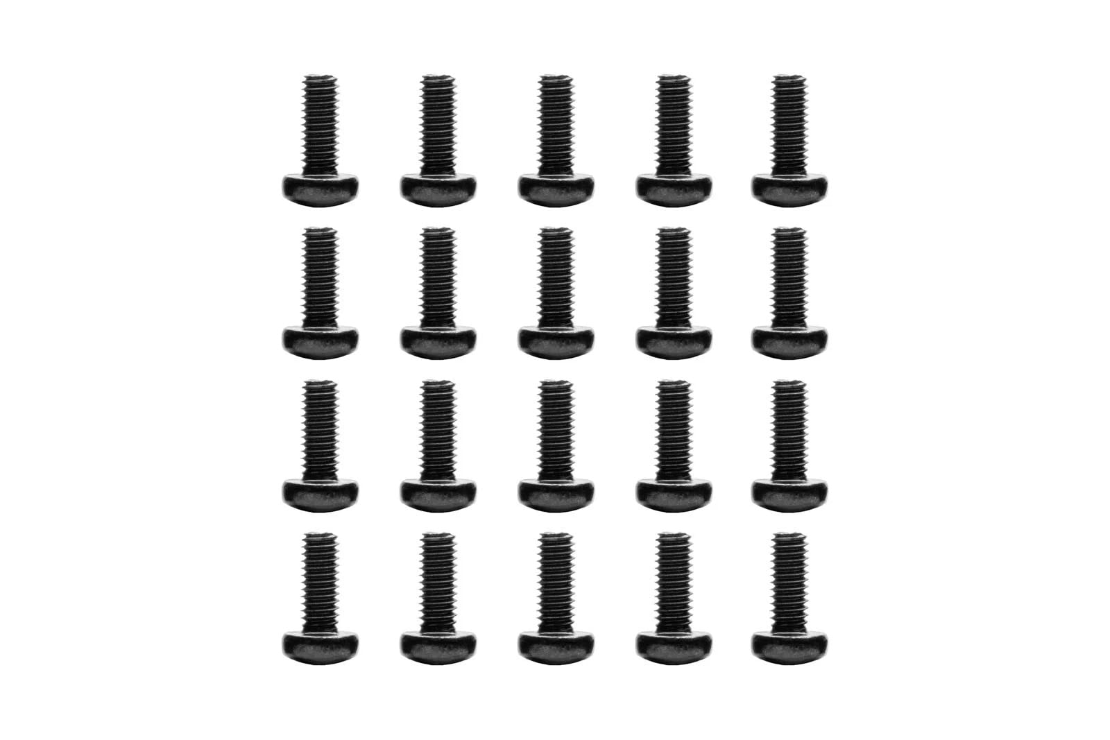 EK EKWB Loop Phillips Head Screw Set M4x10mm, 20pcs, Black