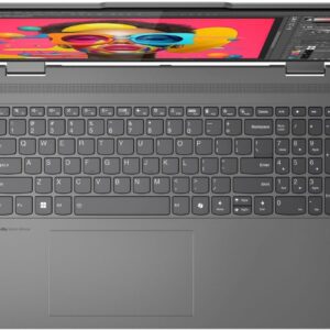 Lenovo 2024 Yoga 7 2-in-1 16” WUXGA IPS Touch Laptop 12-Core Intel Core Ultra 7 155U 16GB LPDDR5 512GB SSD Thunderbolt 4 USB-C w/DP WiFi AX BT Webcam HDMI2.1 Backlit KB Fingerprint Windows 10 Pro