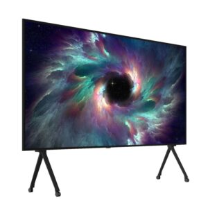 GTUOXIES 98 Inch 4K Mobile Digital Signage TV A+ Panel, Civil, Commercial with Wi-Fi, Ethernet, Bluetooth, HDMI, USB, 178° Visual Angle, 50000h, Ultra HD