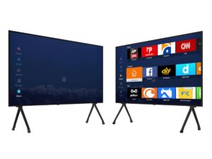 gtuoxies 98 inch led uhd 4k tv; ts98td with stand, wall mount, table base, 24/7 use, for heavy duty operation and display across a wide range of commercial facilities