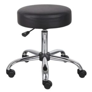 medical stool, 26-1/2" h., steel