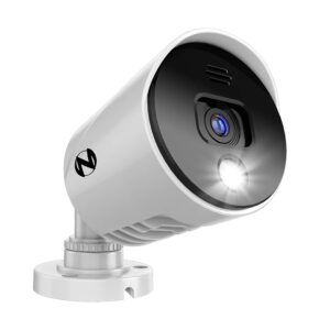 night owl dp2lsa 1080p bullet camera bnc hard wired add on camera, compatible with select dvrs