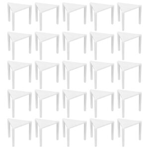 upkoch 100pcs pizza saver tabletop pizza saver pizza tripod pizza box saver stand tripod stack