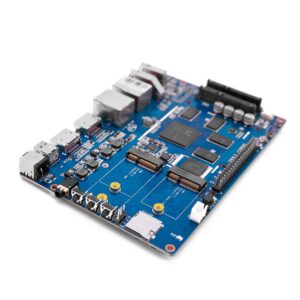 Banana Pi BPI W2 Smart NAS Router Bulit in Realtek RTD1296 Chip Onboard 2G DDR4 and 8G eMMC Flash Support OpenWrt Android and Linux for Home Automation and Game Center