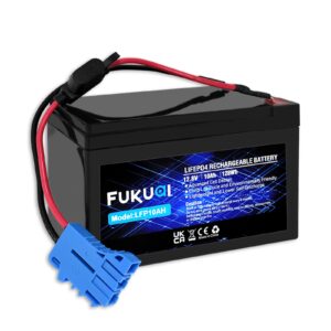 fukuai replacement battery for peg perego 12 volt battery,12v 10ah lifepo4 lithium-phosphate rechargeable battery for peg perego ride-on toys