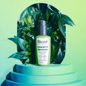 Bioré Sensitive Skin Face Moisturizer, Hydrating Moisturizer, Fragrance Free Moisturizer, Clean Detox Daily Face Moisturizer 3.4 oz