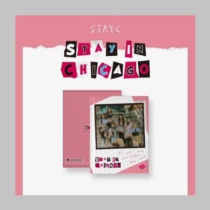 dreamus stayc stay in chicago 1st photobook package+photobook+dvd+photocard set+postcard set+tracking