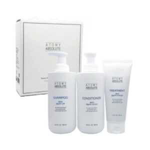 Atomy Absolute Hair Care Set (3pcs) - Shampoo, Conditioner and Hair Pack