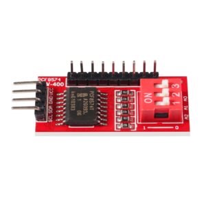 QCCAN 6pcs PCF8574 PCF8574T IO Expansion Board I/O Expander I2C IIC Port Interface Evaluation Develop Module