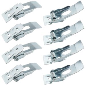 itrolle 8pcs spring grip embedded lamp accessories, recessed light fixture spring clip, spring grip embedded lamp accessories fixed spring clip for panel lamp