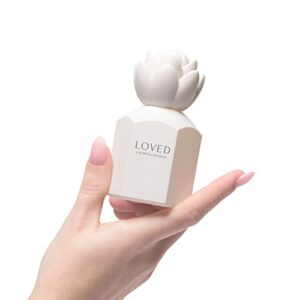 Loved Eau de Parfum by Lauren Conrad - Fragrance for Women - Feminine, Floral Scent with Notes of Citrus, White Tea, Jasmine, and Peony - 1.7 Fl Oz