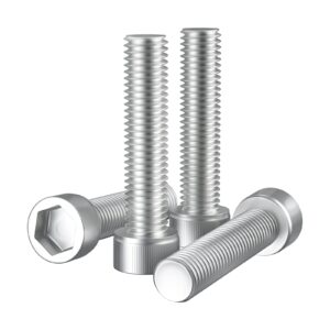 5/16-18 x 1-3/4" socket head cap screws bolts, allen socket drive, stainless steel 18-8 (304), full thread, 25 pcs