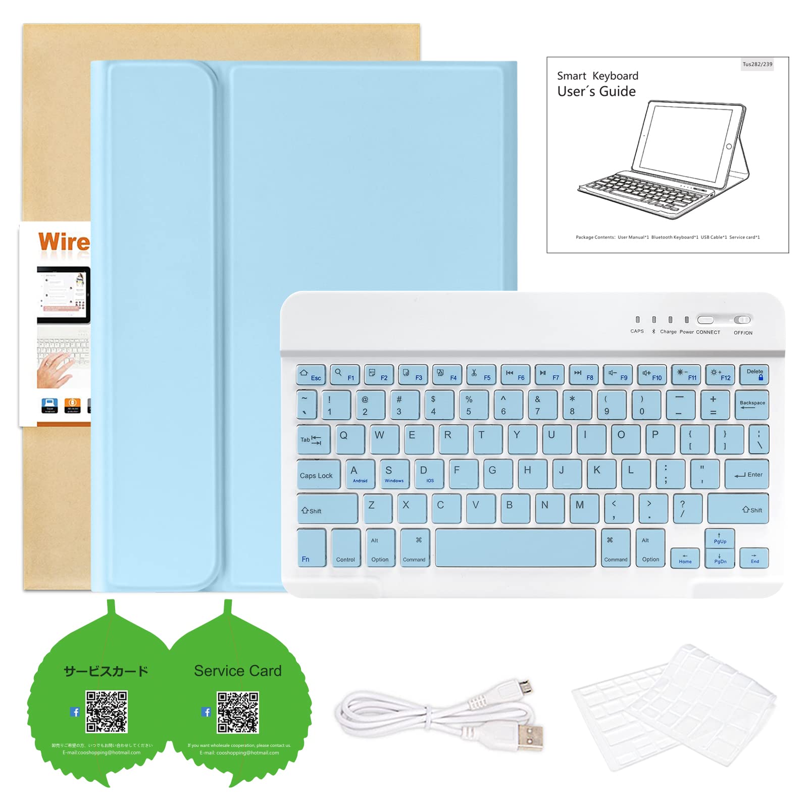 besky for iPad 10th Generation Case with Keyboard (10.9",2022)(Only Compatible with 10th Generation 2022) Detachable Bluetooth Keyboard Case with Pencil Holder