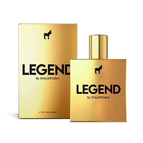 Pete & Pedro LEGEND - Eau De Parfum | Original Male Fragrance - Citrus, Spice, And Lasting Leather Notes Men's Cologne | As Seen on Shark Tank, 1.7 oz