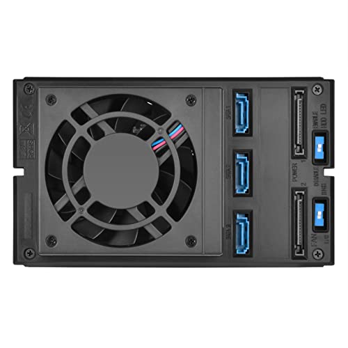 SilverStone FS303-12G Two 5.25" Bay to Three 3.5" SAS-12G / SATA 6Gbit/s trayless hot-swap cage, SST-FS303B-12G