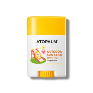 atopalm outdoor sun stick spf50+ pa++++ 21g | non-greasy matte mineral sunscreen | soothing skin care | facial moisturizer with spf | korean sun protection