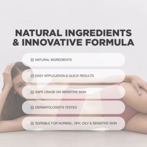 Butt Acne & Ingrown Hair Treatment Serum | AHA & BHA Butt Acne and Ingrown Hair Treatment For Bikini Area | Get rid of Butt Acne, Ingrown Hair, Back Acne, Strawberry Legs, KP and Razor Bump | After Waxing Skin Care | Glycolic and Salicylic Acid Body Serum