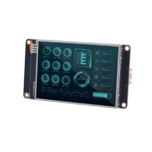 nextion 3.5″ enhanced hmi display module nx4832k035 resistive lcd-tft touch screen 480 * 320, nextion display with rtc function and 8 digital gpios, suitable for 3d printers, vehicle hmi, etc.