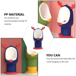 Healeved 1pc Baby Potty Boy Pee Trainer Potty Training Urinal Toddler Pee Toddler Trainer Boy Urinal Groove Pee for Portable Potty Cartoon Animal Potty Pp Travel Rabbit Wall Mounted