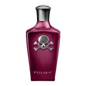 police potion love for her for women - an amber, woody scent - notes of sweet bergamot, rose, and white musk - sleek, dreamlike container that inspires the senses - 3.4 oz edp spray