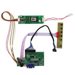 fanyitek vga lcd controller board for 6.5 inch 640x480 g065vn01 v1 31pin 2ccfl backlight cmos ttl lcd screen