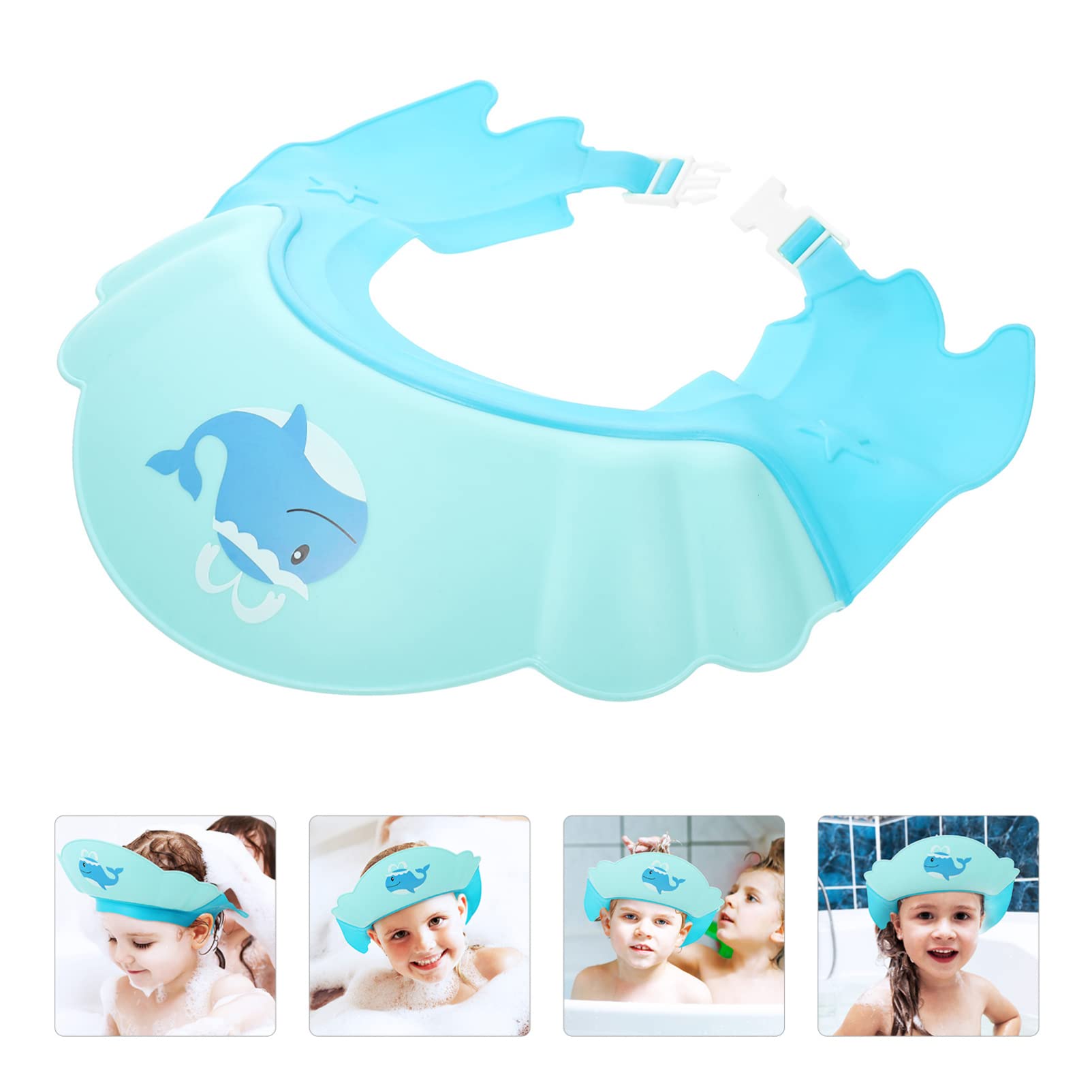 minkissy Children's Shampoo Cap Infant Shower Cap Kids Hair Washing Shield Shampoo Shower Cap Children s Hair Washing Cap Baby Shampoo Visor Kids Bath Visor Toddler Bath Head Pp Take a Bath