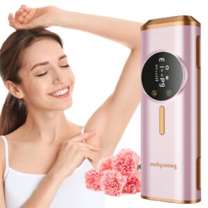 advanced ipl laser hair removal device permanent | women men tailored home use hair remover machine fastest sapphire cooling system for safe efficient face body hairless results, unlimited flashes