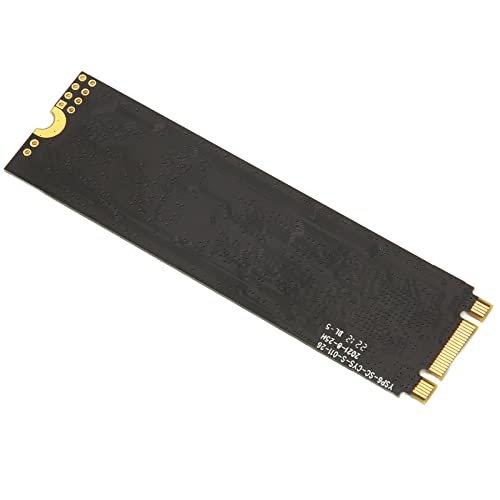 Gaeirt Laptop M.2 NGFF SSD, PCB Material SSD for Laptop Quiet Operation Low Temperature 128G Cache for Home for Office