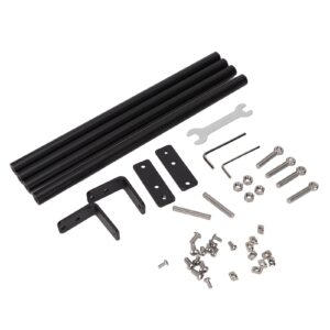 Metal Support Rod, Practical 3D Printer Pull Rod 285mm Support Rod Metal Frame with Support Rods for 3D Printers