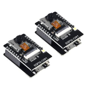 diitao 2pcs esp32-cam-mb wifi bluetooth board + micro usb to serial port ch340g 4.75v-5.25v with ov2640 2mp camera(esp 32 cam mb)