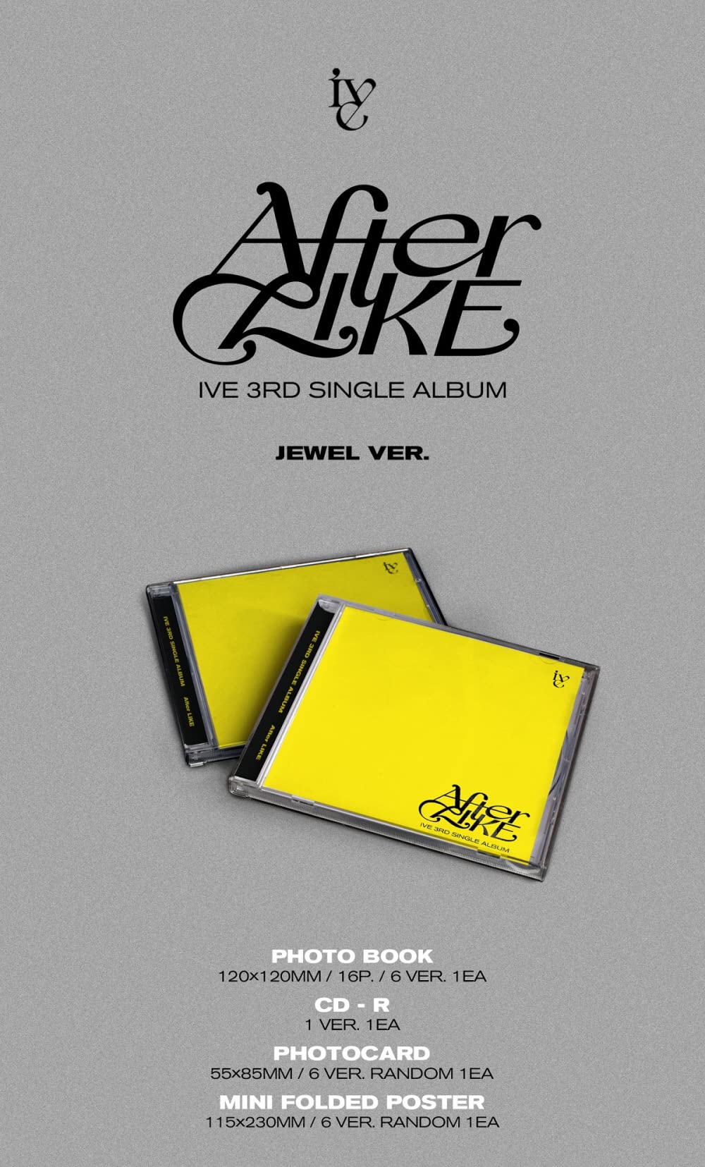 DREAMUS IVE - After Like [Jewel ver.(Limited Edition)] 3rd Single Album+Free Gift (Random ver.)