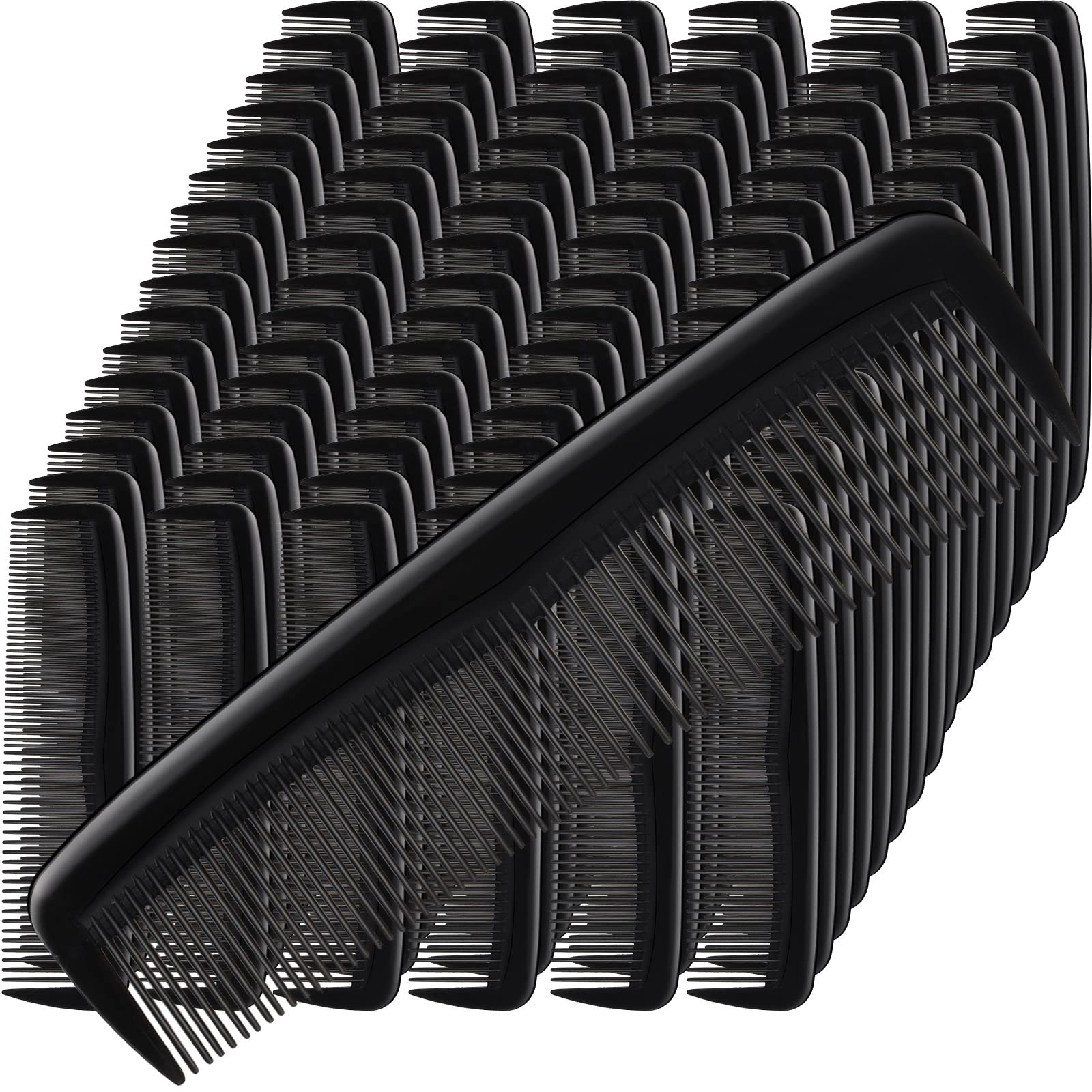 150 Pieces Hair Combs Bulk Styling Comb Pocket Hair Combs Set Small Plastic Comb Travel Comb 5 Inch Black Comb Fine Dressing Comb for Women and Men