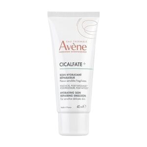 eau thermale avène cicalfate+ hydrating skin recovery emulsion - post-procedure & post-tattoo restoration - postbiotic skincare - non-comedogenic & paraben-free - 1.3 fl. oz.