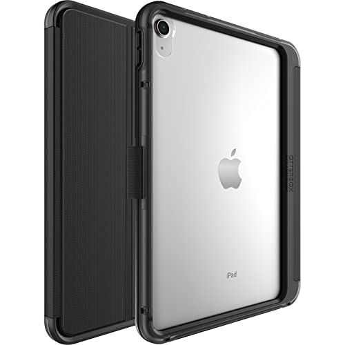 OtterBox Symmetry Folio Case for iPad 10.9-Inch (10th gen 2022), Shockproof, Drop Proof, Slim Protective Folio Case, Tested to Military Standard, Black