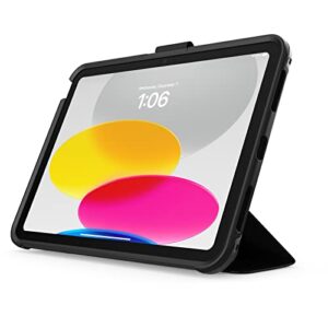 OtterBox Symmetry Folio Case for iPad 10.9-Inch (10th gen 2022), Shockproof, Drop Proof, Slim Protective Folio Case, Tested to Military Standard, Black