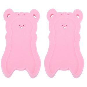 beavorty infant sponge cushion 2 pcs bath mat sponge pp infant inflatable cushion infant bath sponge pad