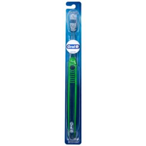 Oral-B Indicator Toothbrush, Flat Trim, 30 Soft (Colors Vary) - Pack of 4