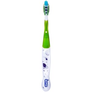 Oral-B Pro-Health Junior CrossAction Galaxy Toothbrush, Ages 6+, Soft - Pack of 6