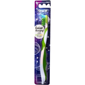 Oral-B Pro-Health Junior CrossAction Galaxy Toothbrush, Ages 6+, Soft - Pack of 6