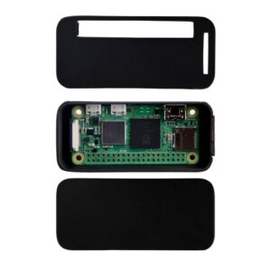 Vilros Multi Use Raspberry Pi Zero Compatible Passive Cooling Case (Black)