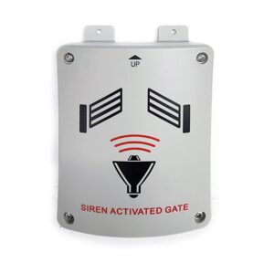 mmtc siren activated gate sos emergency access siren operated sensor