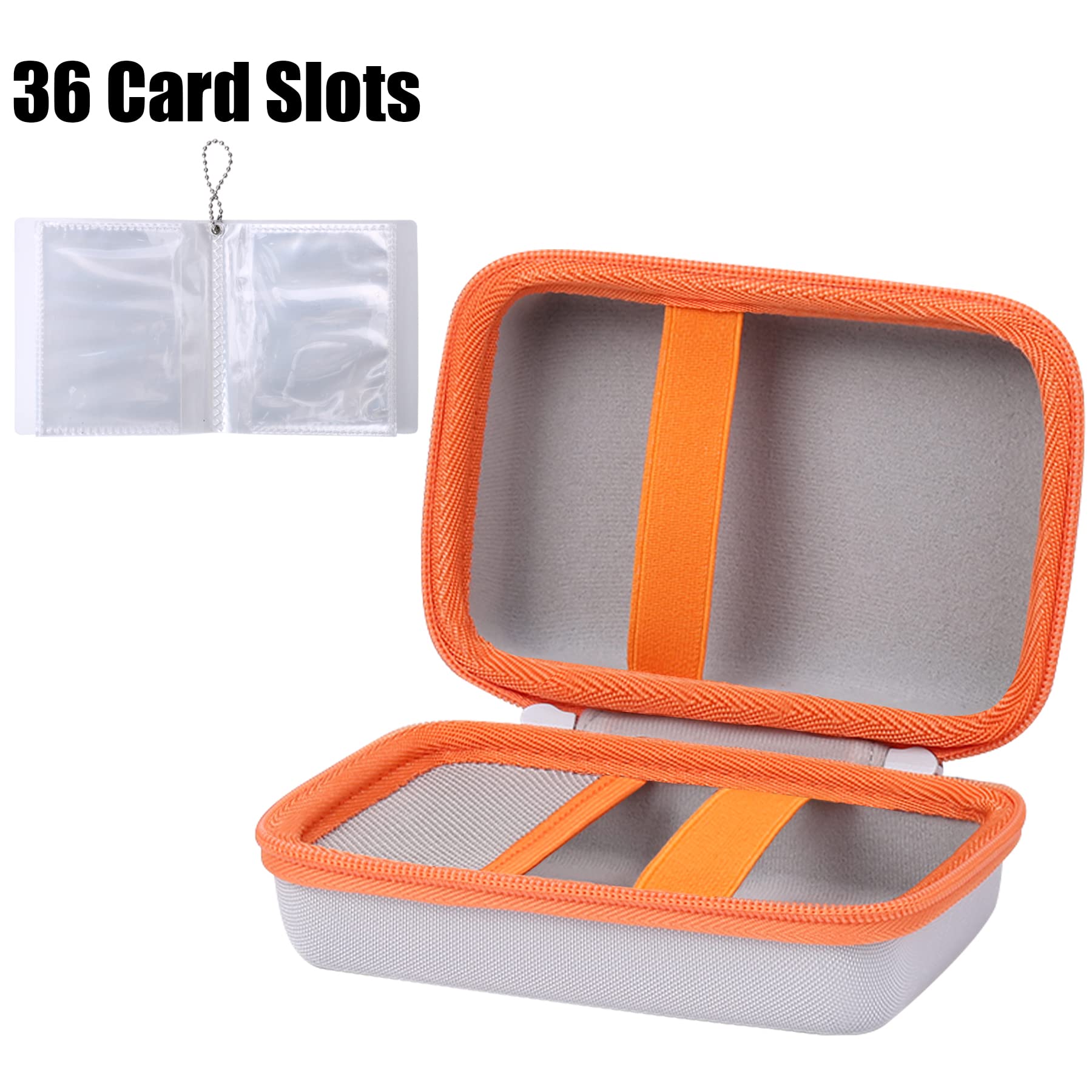 Aenllosi Hard Carrying Case Compatible with Yoto Mini Kids Audio Music Player Children’s Speaker Plays Audiobook and Cards Card Case Hold up to 36 Yoto Cards(Case Only)