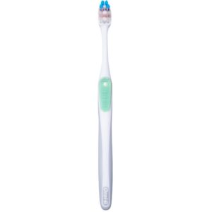 Oral-B Gum Care Extra Soft Toothbrush for Sensitive Teeth and Gums, Compact Small Head, (Colors Vary) - Pack of 1