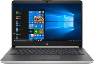 hp 14z laptop, 14" hd screen, amd 3020e, 16gb ram, 512gb pcie ssd, webcam, hdmi, type-c, sd media card reader, wi-fi, windows 11 home, black